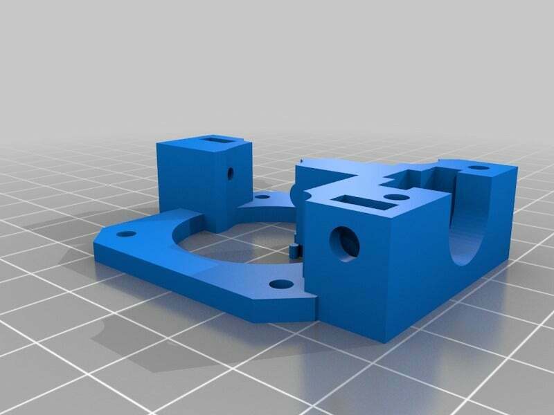 Free STL file Direct drive extruder remix for E3D v6 🔧・Object to ...