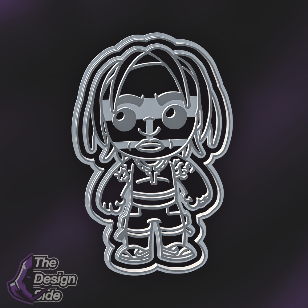 STL file Fortnite Travis Scott Cookie Cutter (Premium) 🍪 ・3D printable ...
