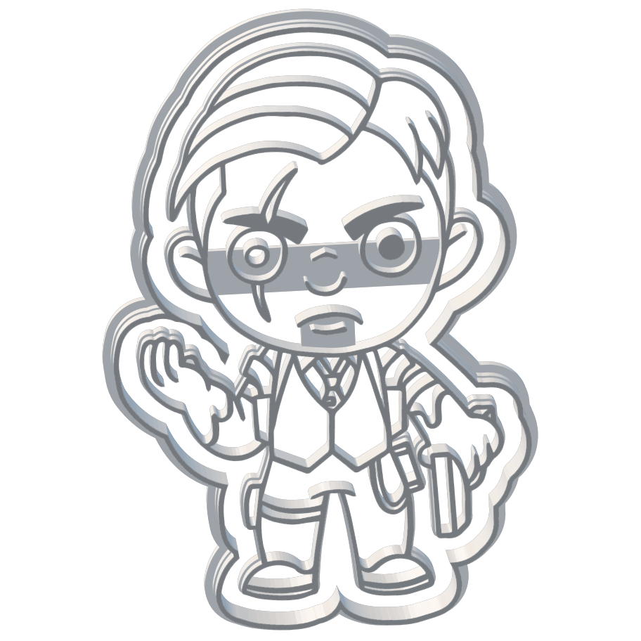 STL file Fortnite Midas Cookie Cutter (Premium) 🍪 ・3D printable model ...