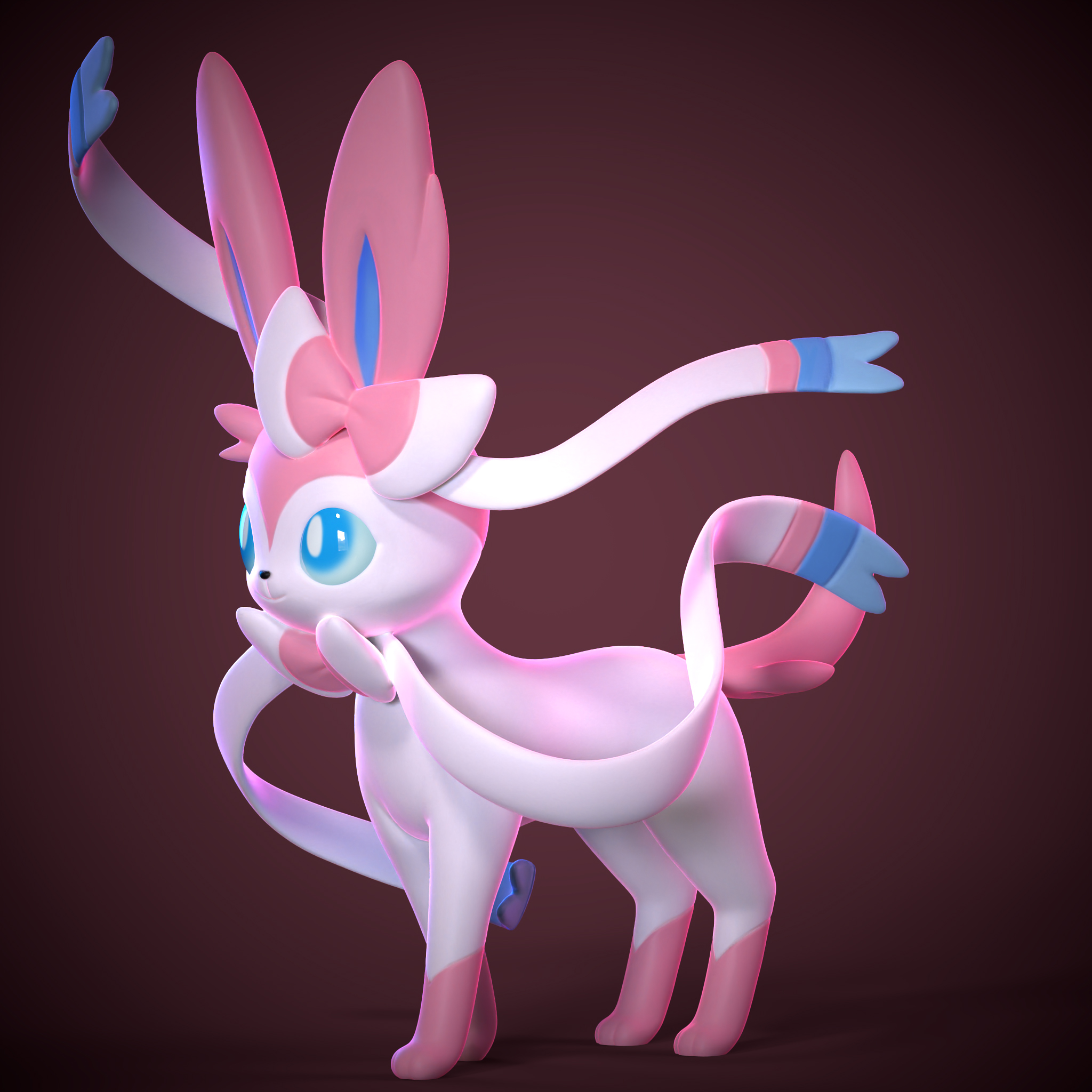 STL 文件 Eevee Evolutions Pack 🐉・可下载 3D 打印机设计・Cults