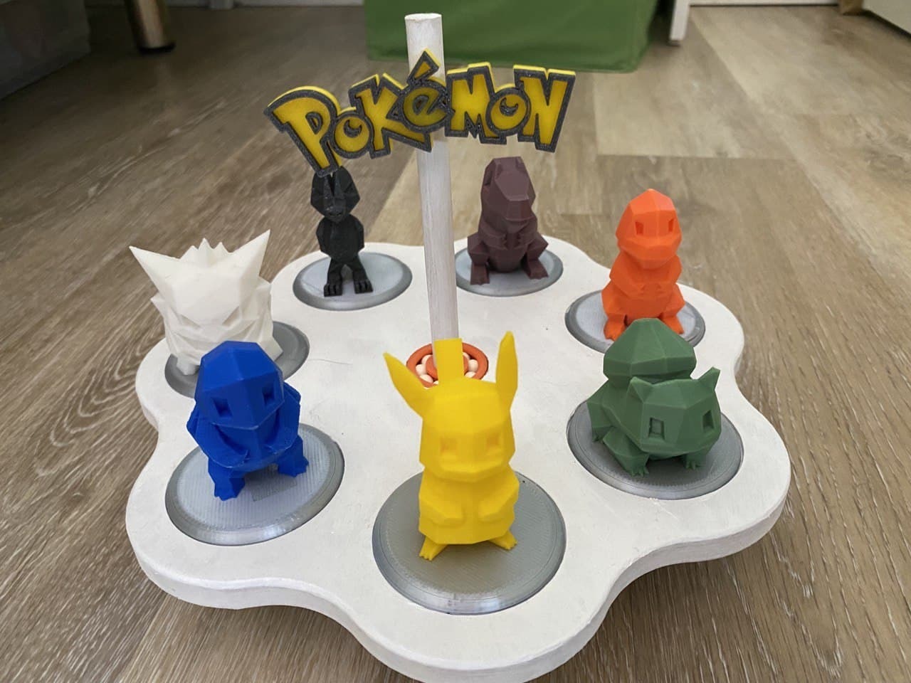 Бесплатный STL файл Pokemon Carousel 🐉 ・Модель 3D-принтера для ...