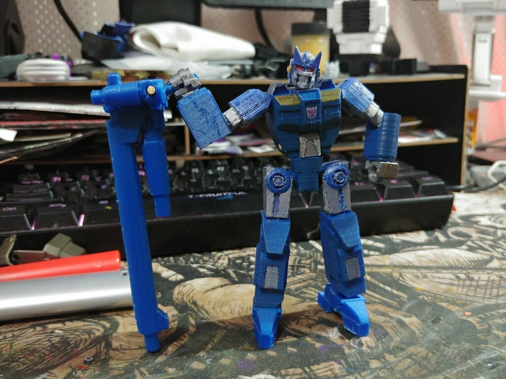 Free STL file DiY Targetmaster G1-efied Vos (From IDW) 🎲 ・3D printer ...