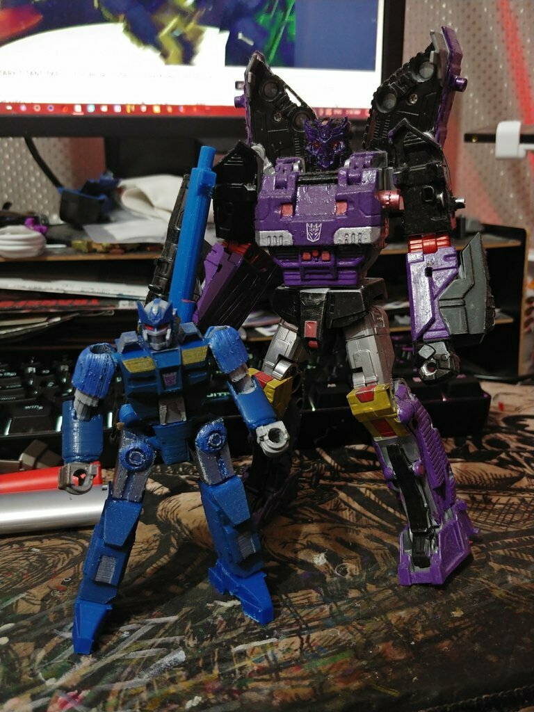 🎲 DiY Targetmaster G1-efied Vos (From IDW)・Free STL File for ・Cults
