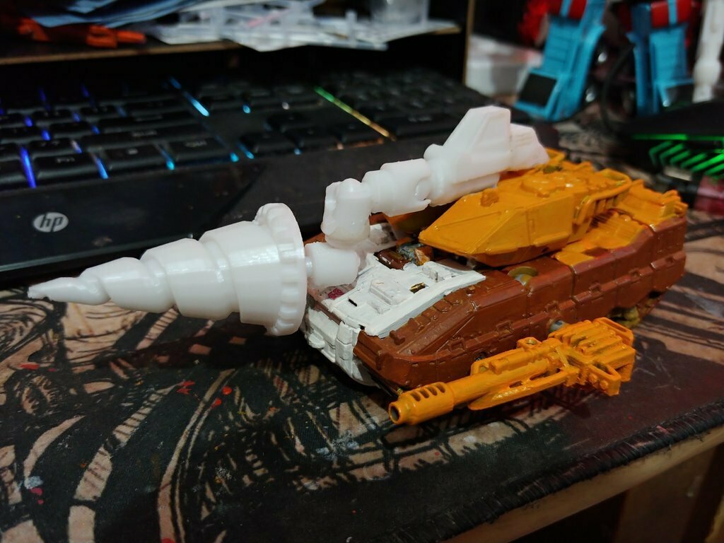 🔫 Combiner Wars Articulated Cockpit Gun For Liokaiser and Computron ...