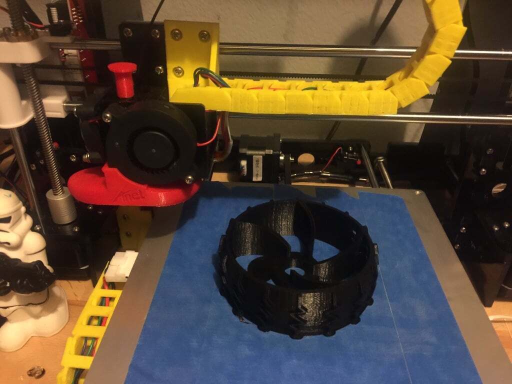 3D printing Curiosity wheel・Cults