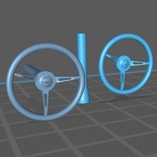 STL file Chevy steering wheel 🛞 ・3D printing model to download・Cults