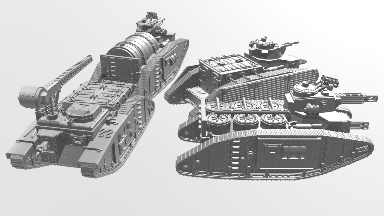 📦 Rhombus support vehicles standalone package・ 3D File for ・Cults