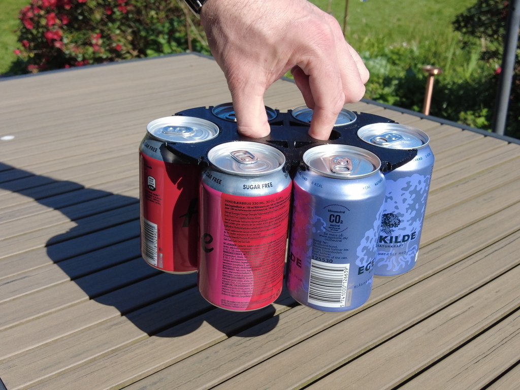 🥫 Can holder for 4 or 6 cans.・Free 3D File for ・Cults