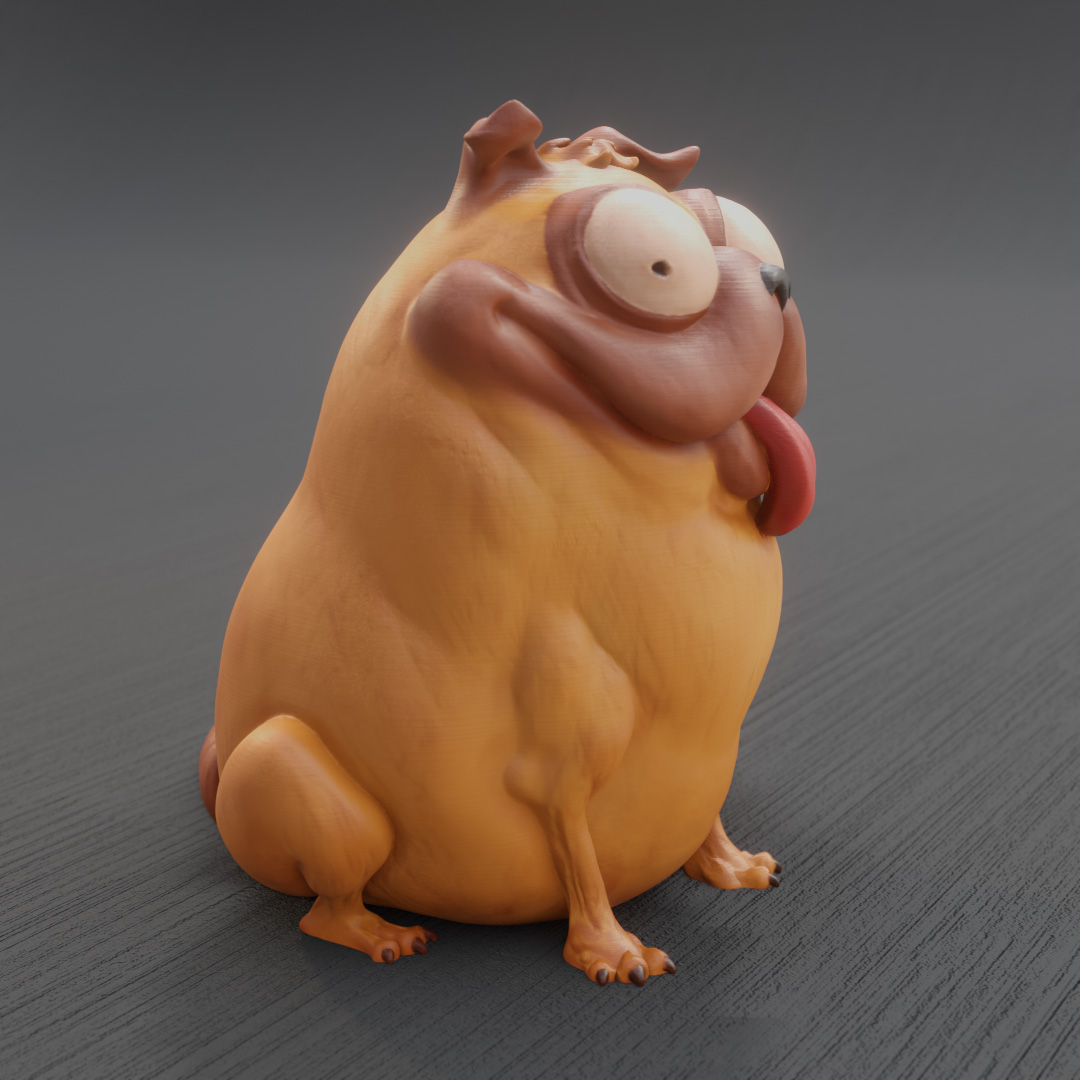 3D file Monchi 🐶・Template to download and 3D print・Cults