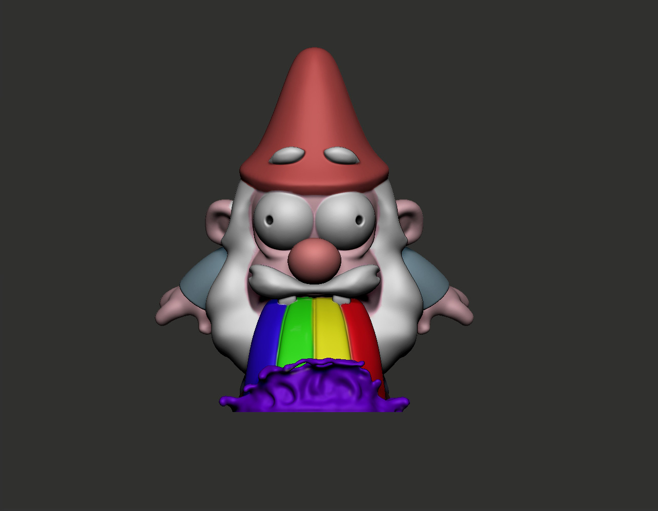 Gnome Vomit Rainbow Gnome Puke Cupcakes For "Gravity Falls"