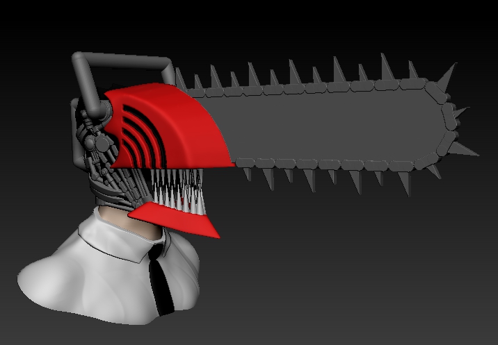STL file Chainsaw man bundle 🪚 ・3D printer design to download・Cults