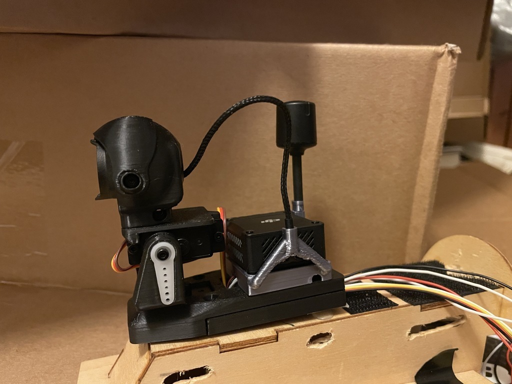 🚁 (remix) Bix3 Bixler 3 FPV Canopy with AtomRC Gimbal Cutout・Free 3D ...