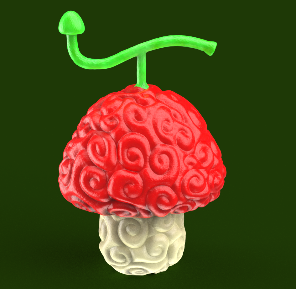 🦸 ONE PIECE, FRUTA HITO HITO / THE HITO HITO FRUIT・ STL File for ・Cults