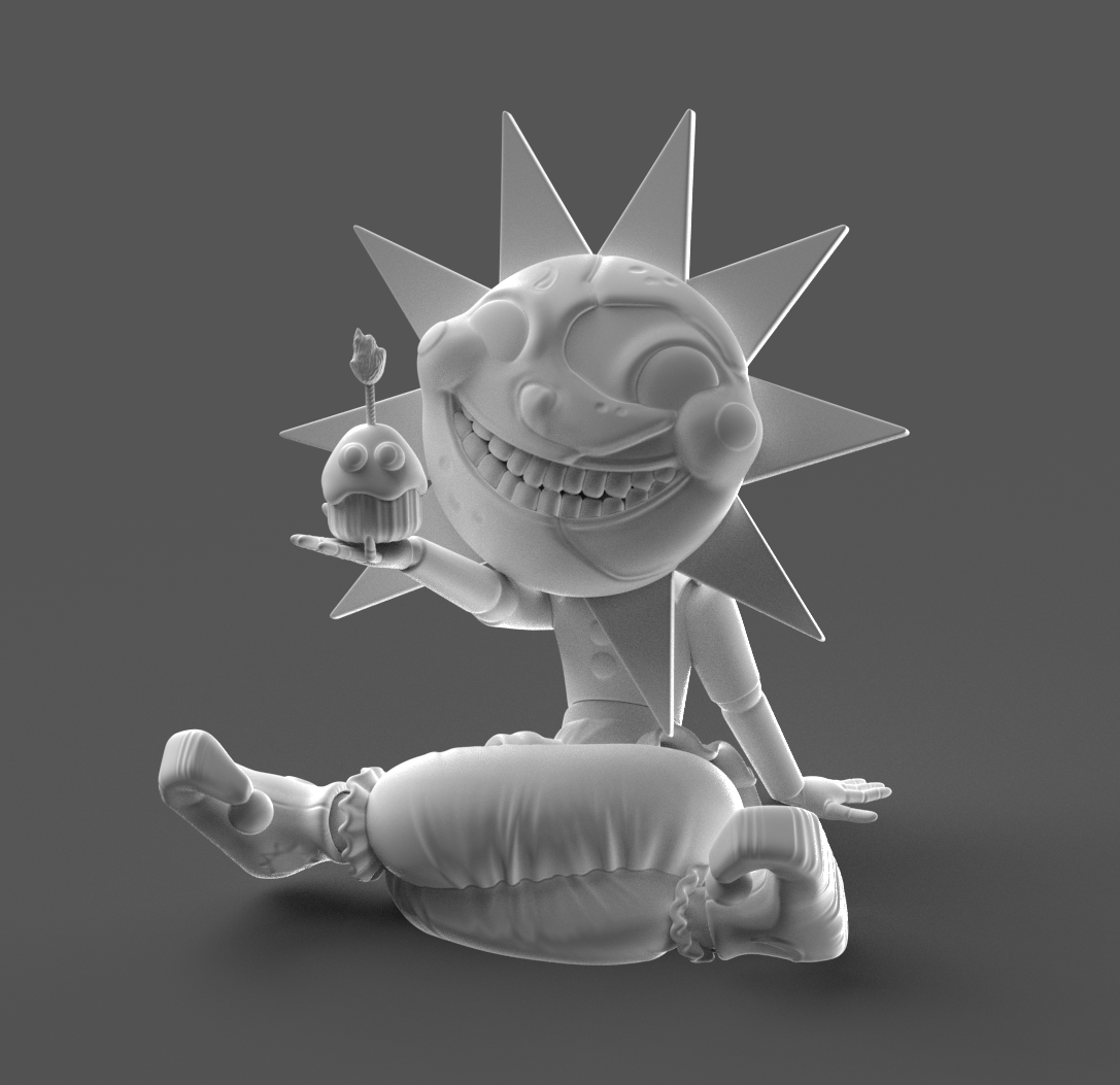 STL file Sunnydrop /FNAF 🧁 ・3D print model to download・Cults