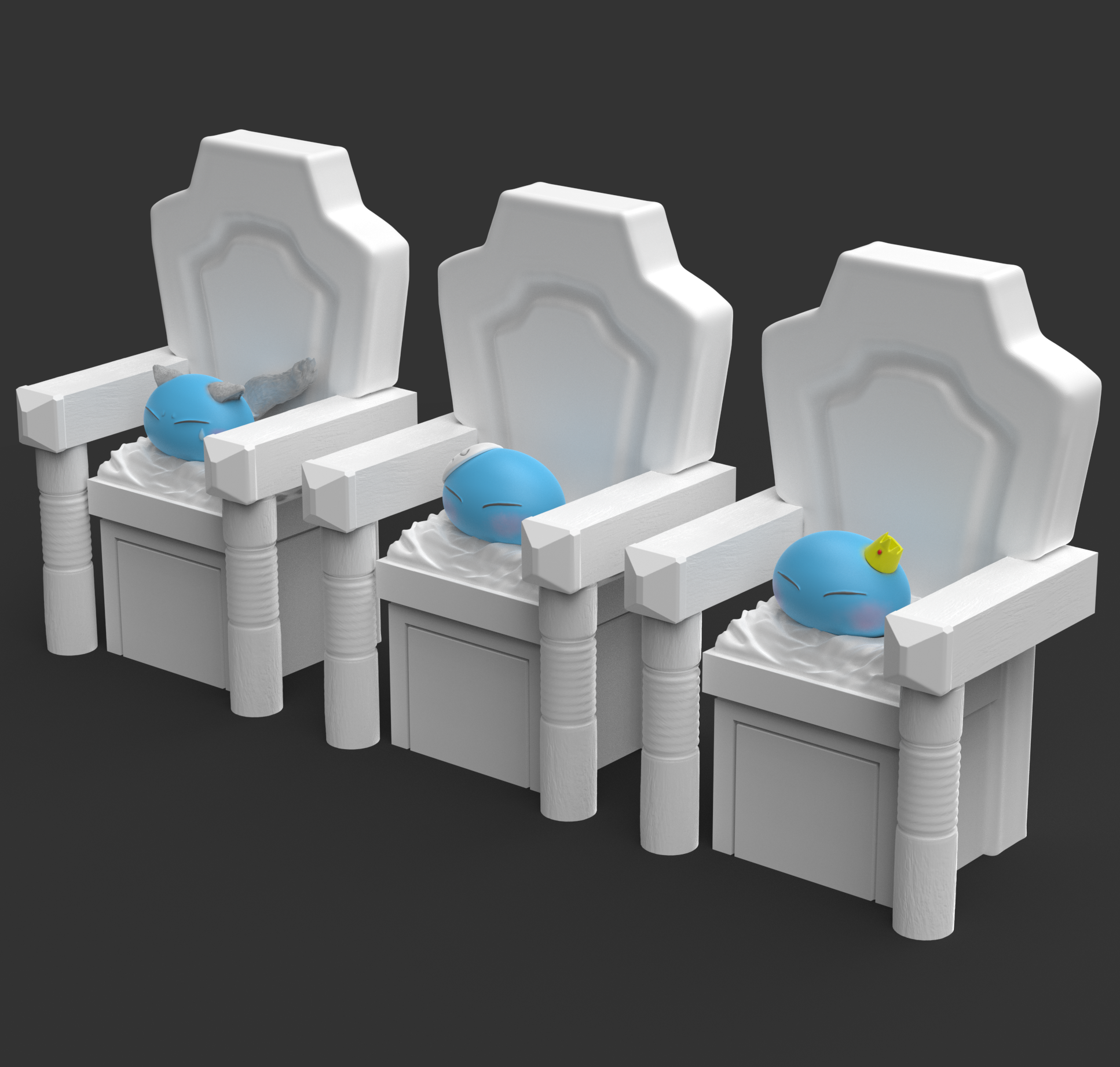 👾 Slime Rimuru Tempest/Tensei Shitara Slime Datta Ken・ STL File for 3D ...