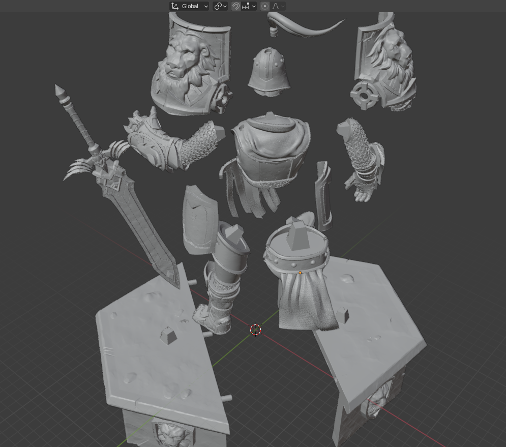 STL file World of Warcraft Ally Warfront Plate 🗺️ ・3D printable model ...