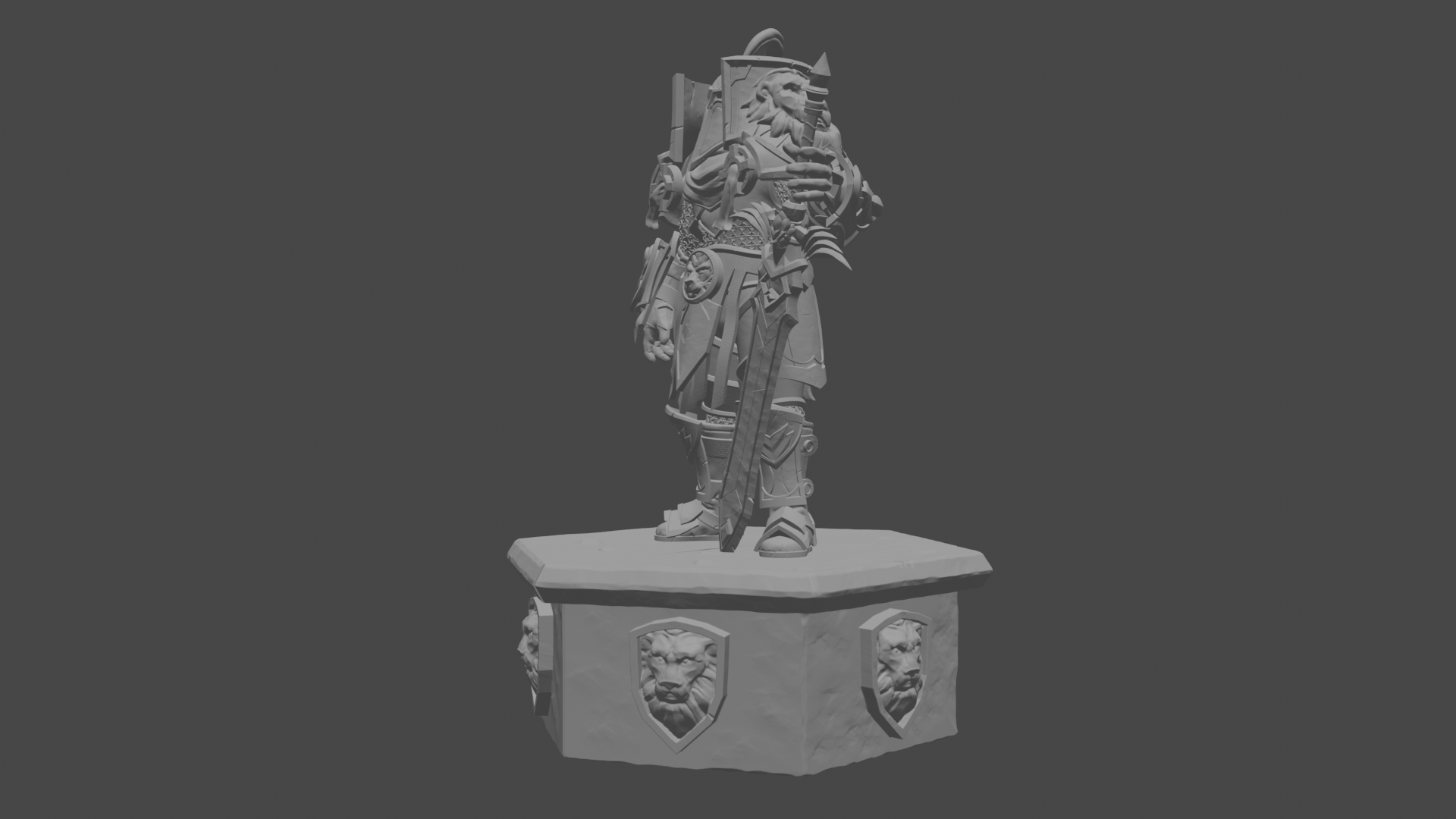 STL file World of Warcraft Ally Warfront Plate 🗺️ ・3D printable model ...