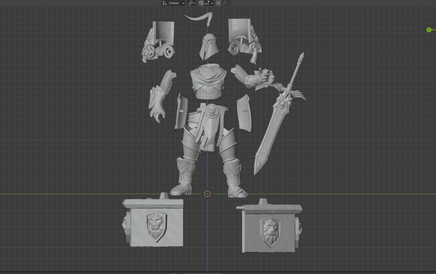 STL file World of Warcraft Ally Warfront Plate 🗺️ ・3D printable model ...