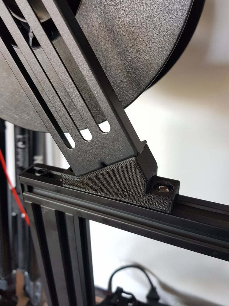 3D print Ender 3 Filament Spool Holder Adaptor v01・Cults