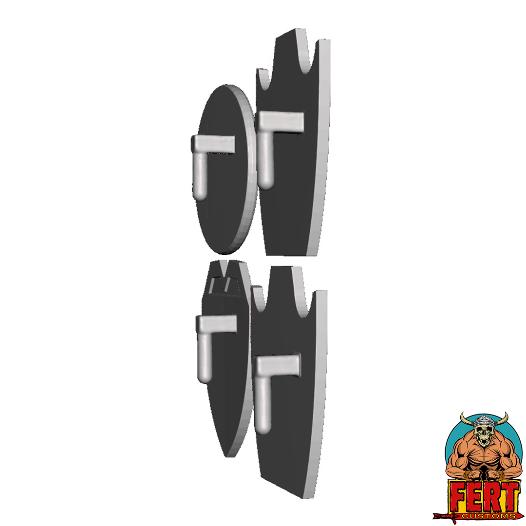 Archivo 3D motu shields galaxy warriors fighters bootleg set de 4 ...