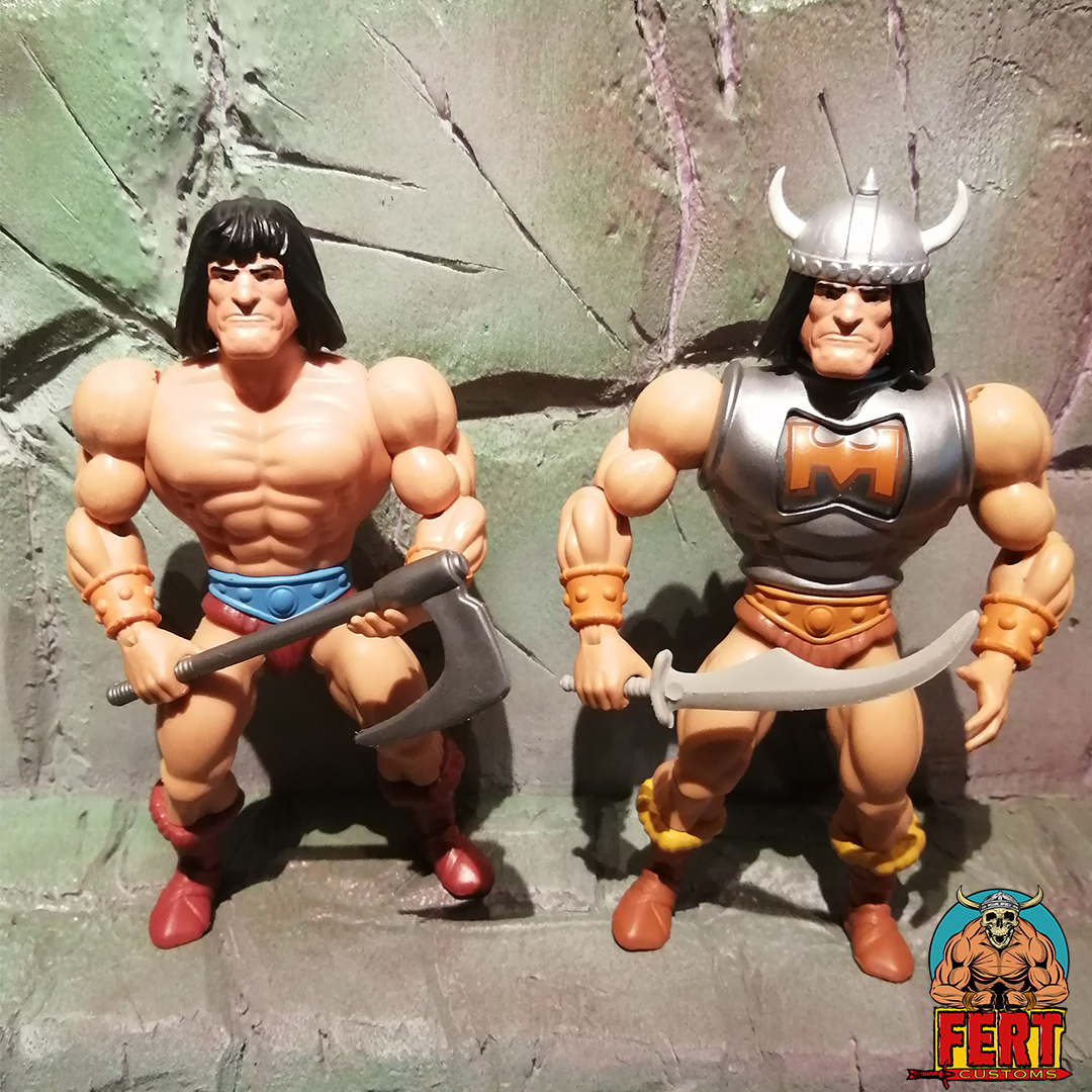 🎨 Conan the Barbarian custom Head set motu origins classics・ STL File ...