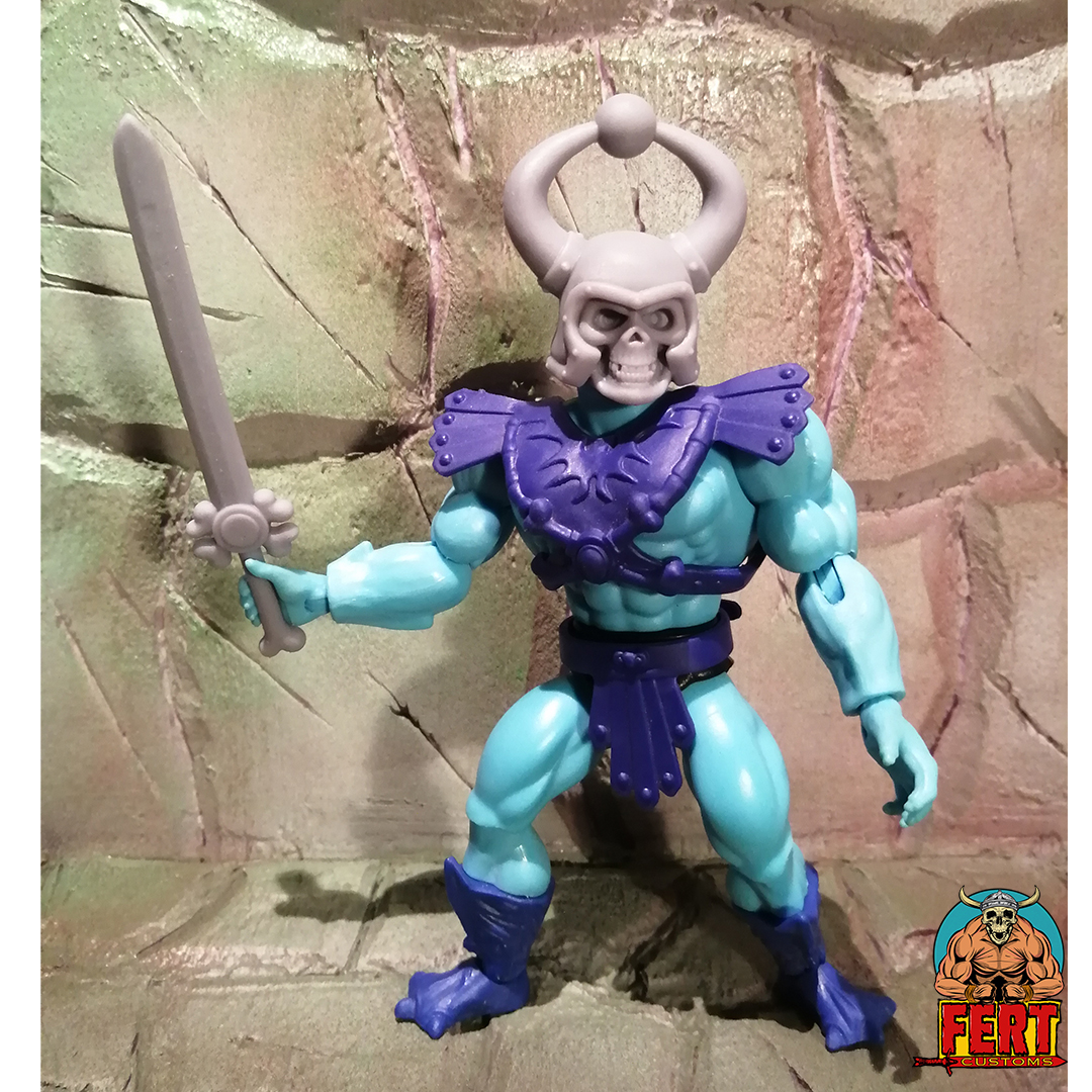 3D printing The Great Black Wizard custom head motu origins classics・Cults