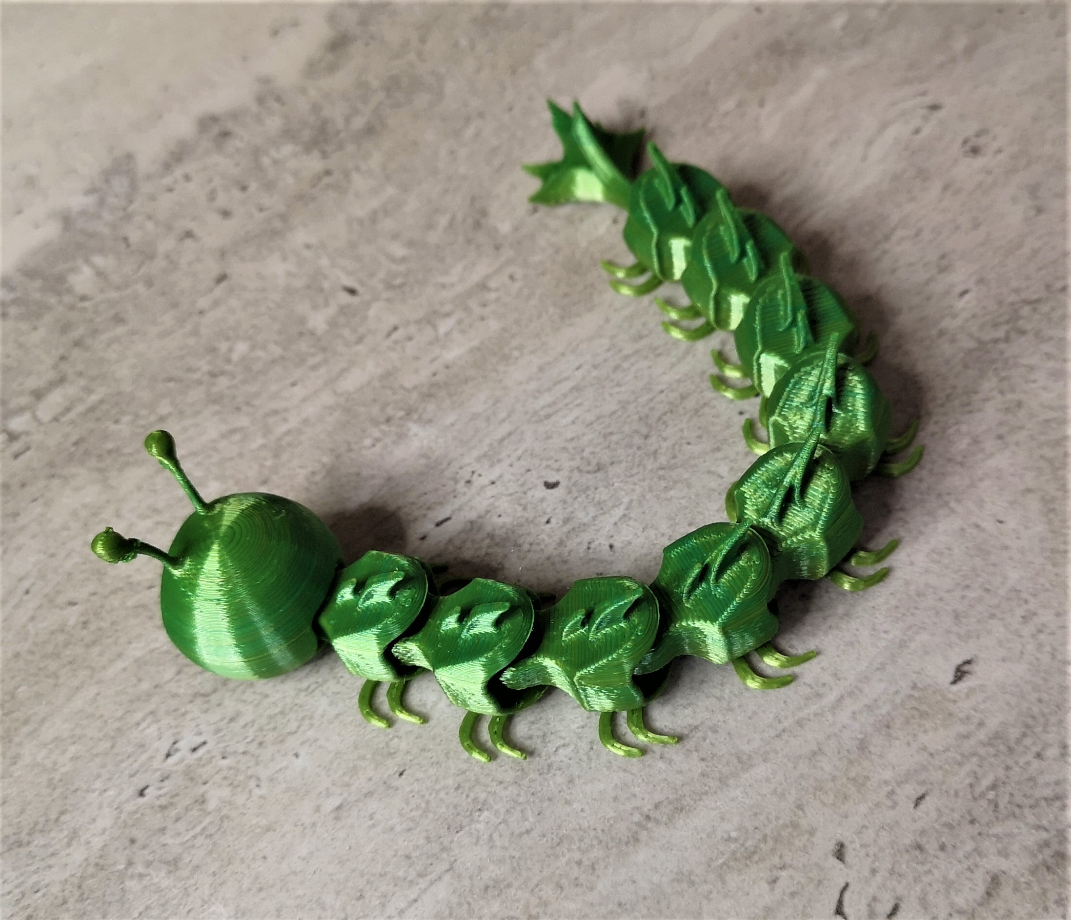 STL file Wobble-Worm 🪱 ・3D printing idea to download・Cults