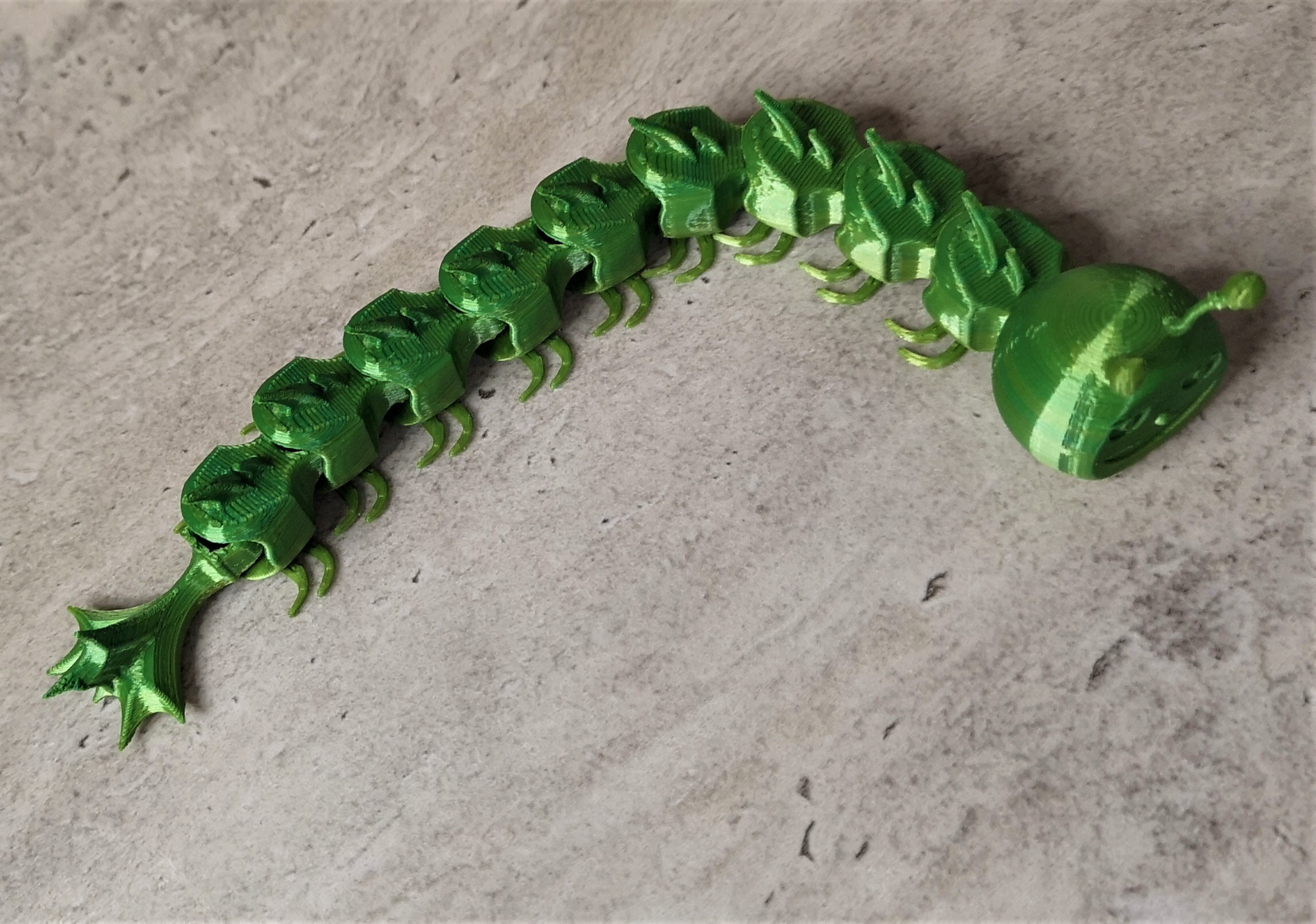 STL file Wobble-Worm 🪱 ・3D printing idea to download・Cults