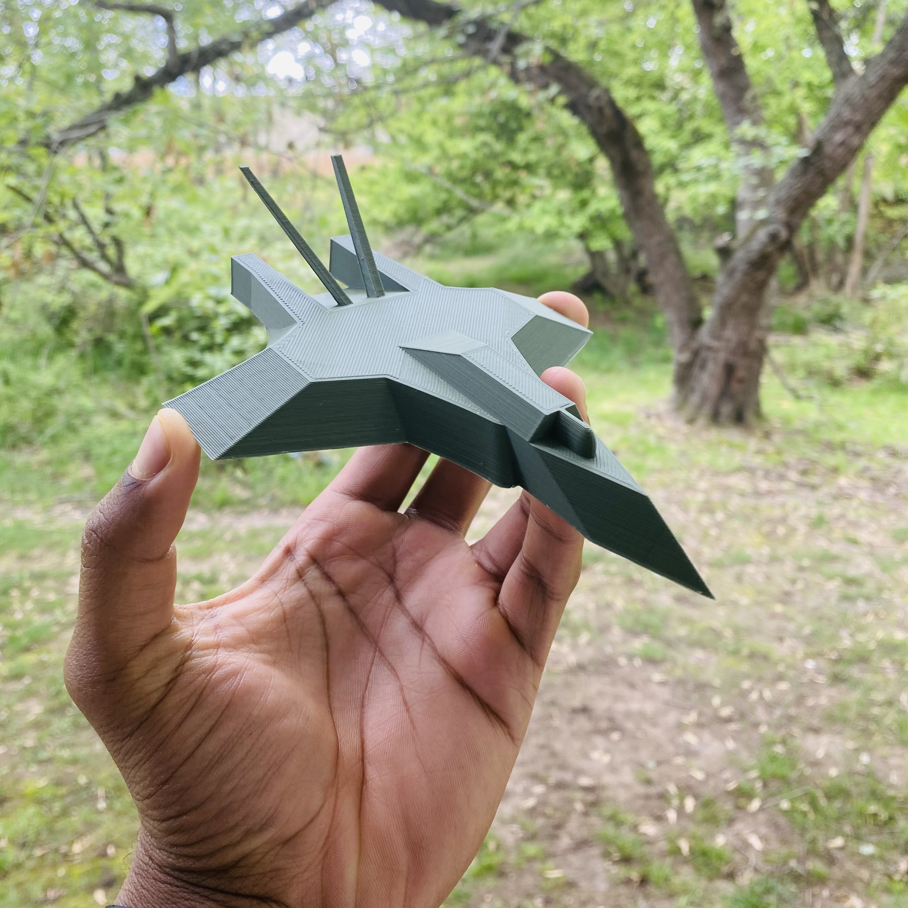 Free STL file Simple Fighter Jet 📱 ・Template to download and 3D print・Cults