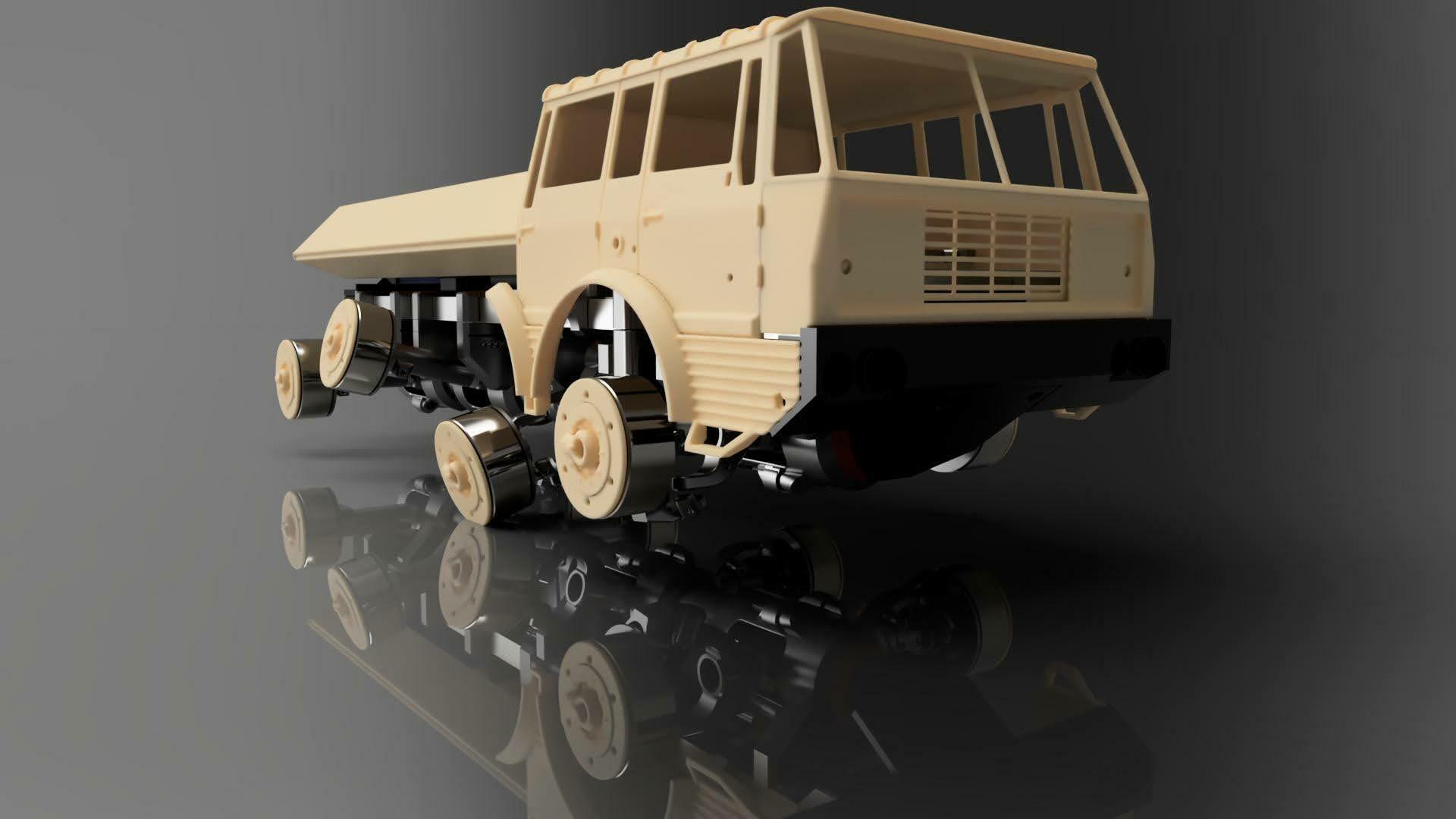 🚚 Tatra 813 style 1:13 8x8 off road RC truck ***NOW -22%***・ 3D File ...