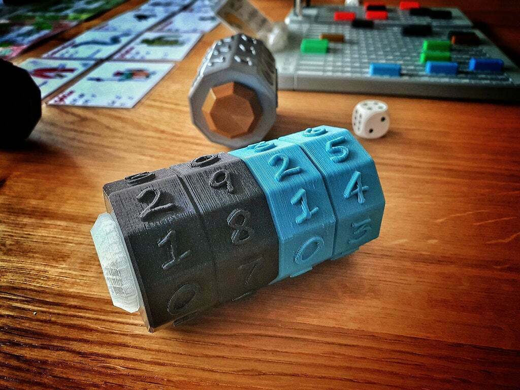 🎲 Life Counter for Roleplay Games・Free STL File for ・Cults