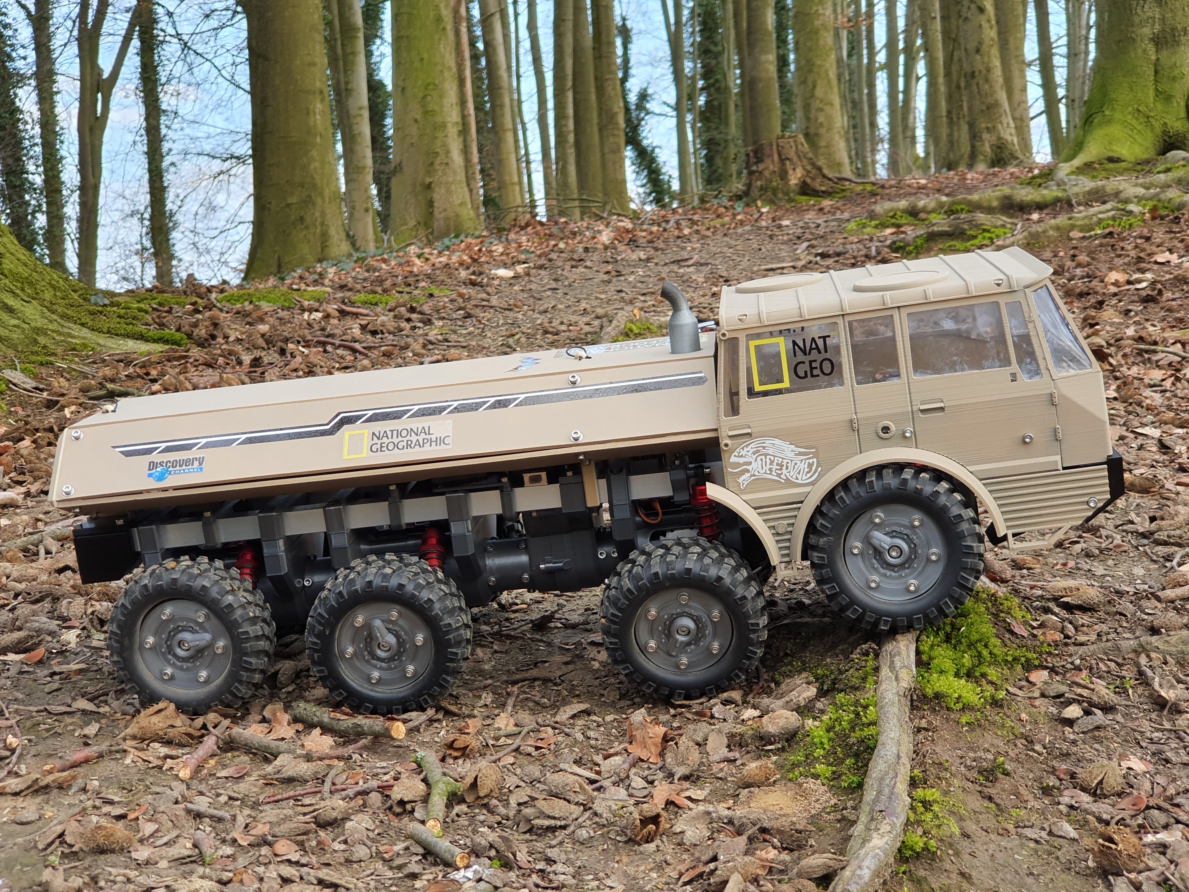 🚚 Tatra 813 style 1:13 8x8 off road RC truck ***NOW -22%***・ 3D File ...