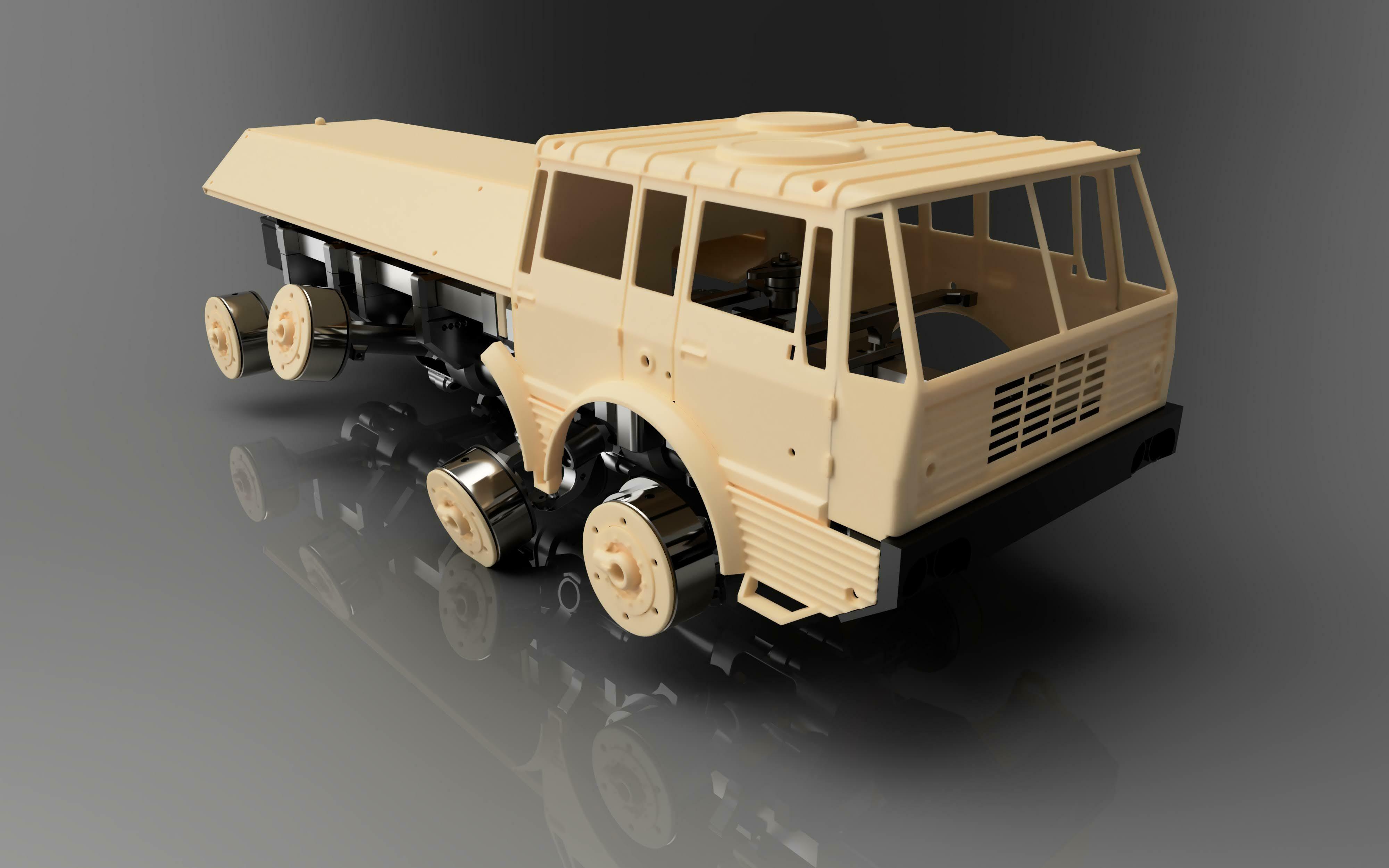 🚚 Tatra 813 style 1:13 8x8 off road RC truck ***NOW -22%***・ 3D File ...