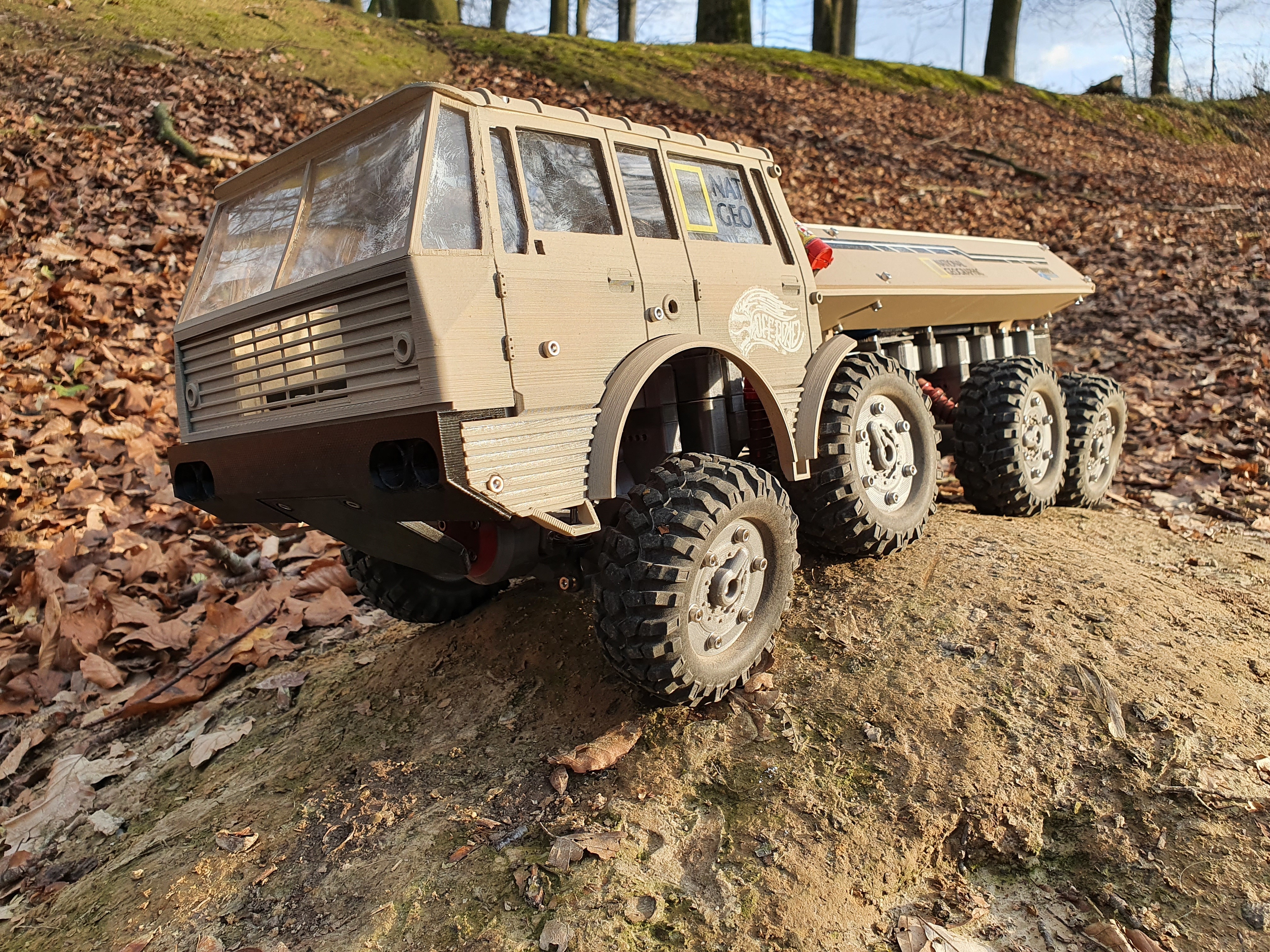 🚚 Tatra 813 style 1:13 8x8 off road RC truck ***NOW -22%***・ 3D File ...