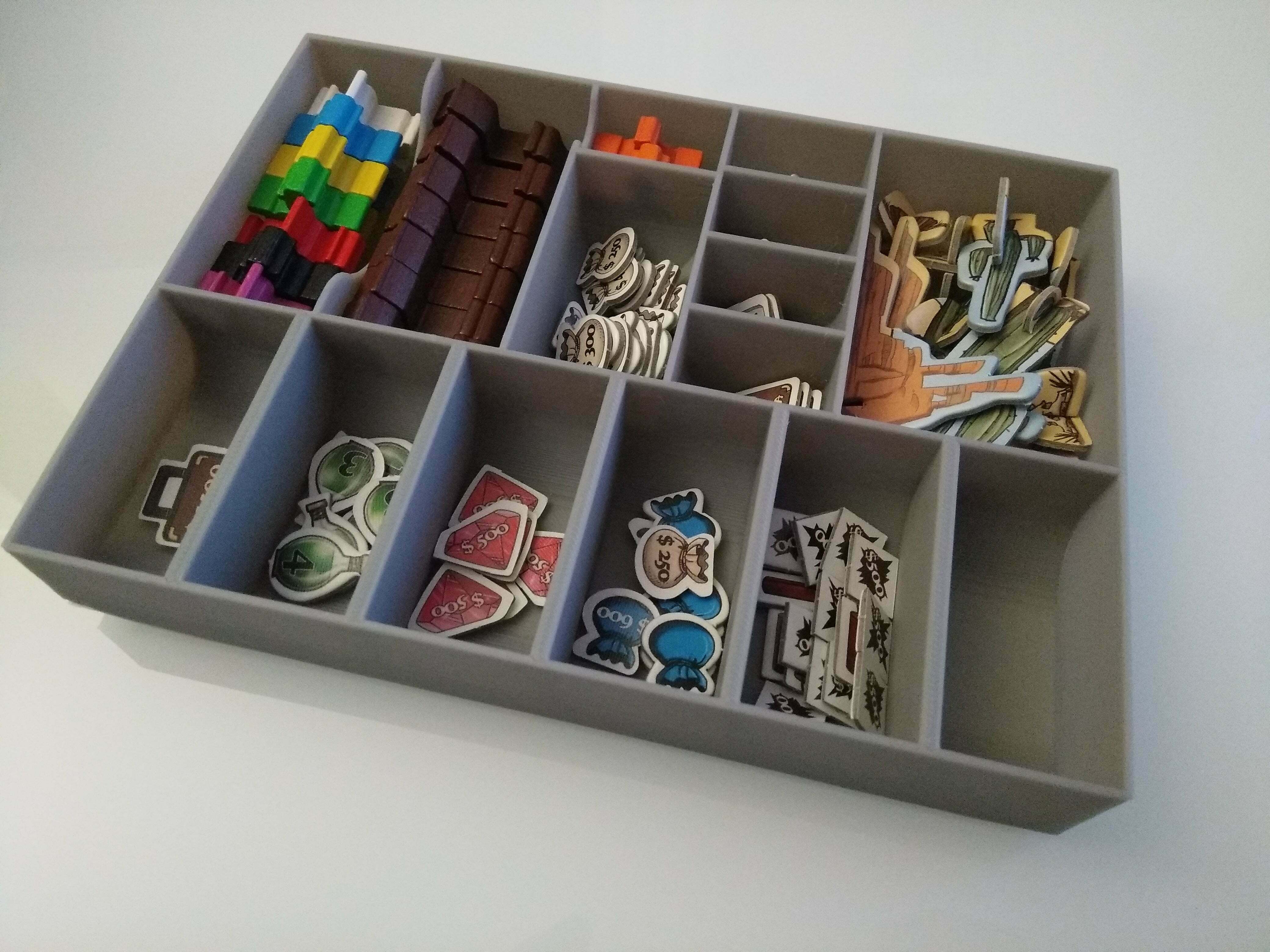 🃏 Insert for Colt Express with Sleeved cards and all extensions・ STL ...