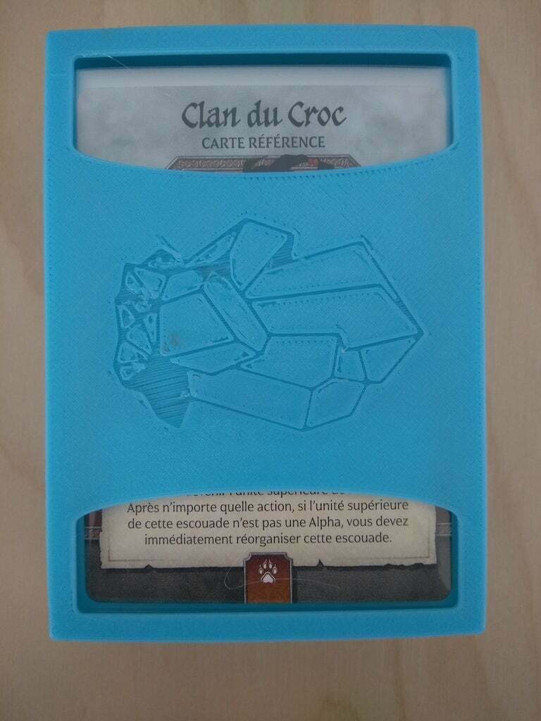 STL file Crystal Clans Insert 🔮 ・3D printer design to download・Cults