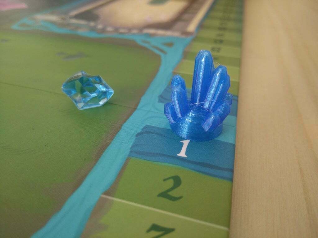 STL file Crystal Clans Insert 🔮 ・3D printer design to download・Cults