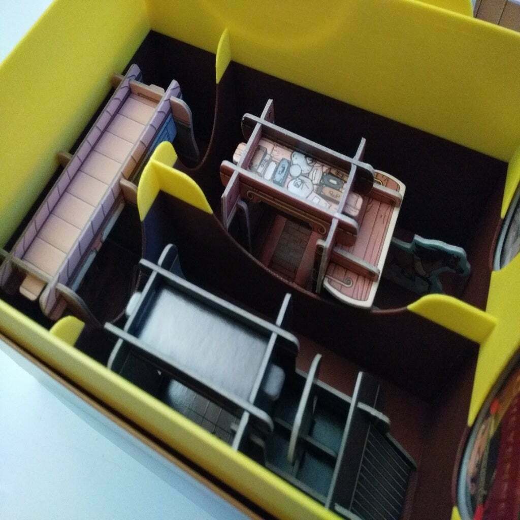 🃏 Insert for Colt Express with Sleeved cards and all extensions・ STL ...