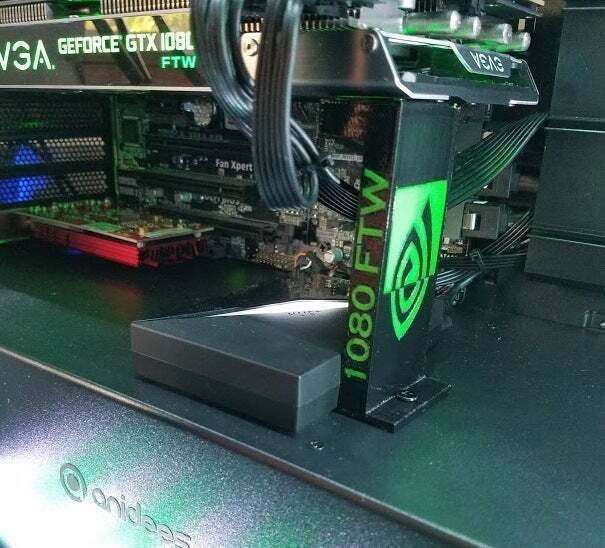 Free STL file GTX 1080 Support 🖥️ ・3D printing model to download・Cults