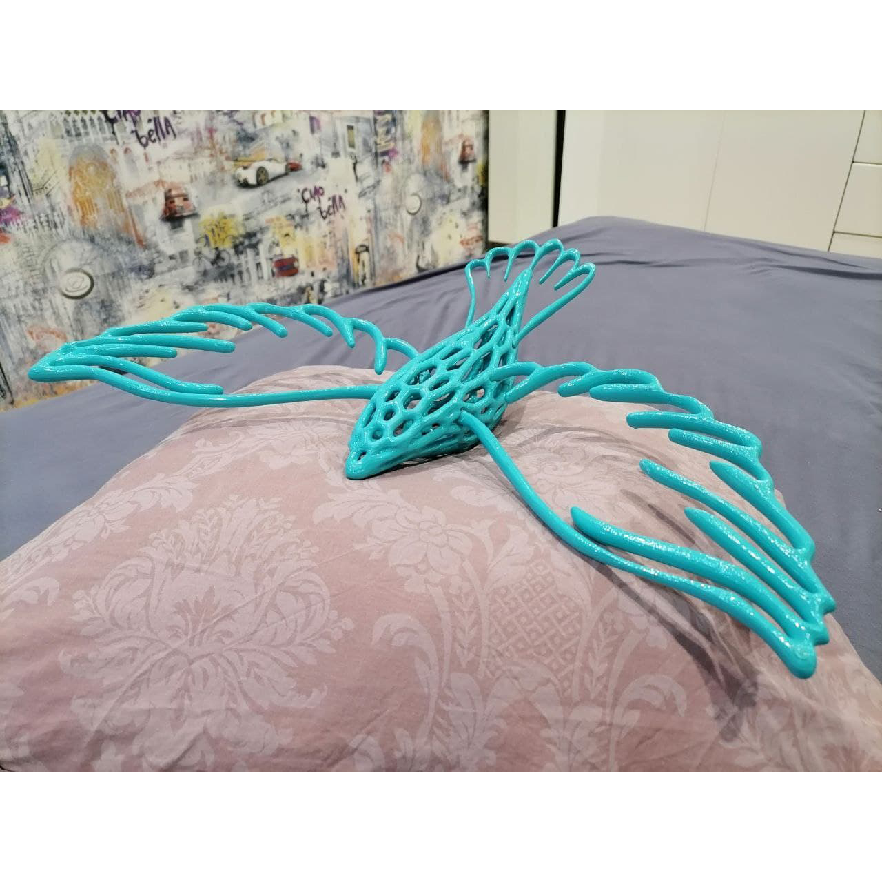STL file Soaring bird (printed!) 🐦 ・3D print design to download・Cults