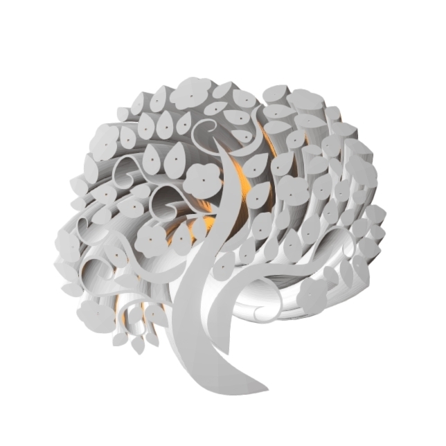 Free STL file Wall decor+Earring Stand 💍・3D printable object to ...