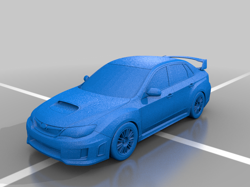 Free STL file Subaru Impreza WRX STi Sedan (III gen) 🎲 ・3D print model to download・Cults