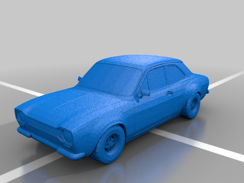 🚙 Ford Escort RS 1600・Free STL File for ・Cults