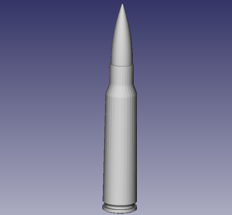 👽 7,5x54mm French MAS ammunition model 1929・Free STL File for ・Cults