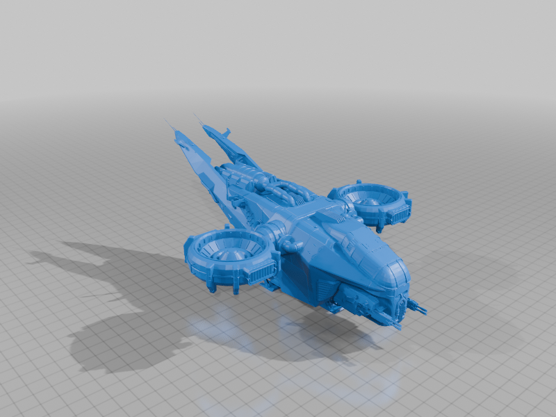 🦢 No Man's Sky NMS Iron Vulture Space Ship・Free 3D File for ・Cults