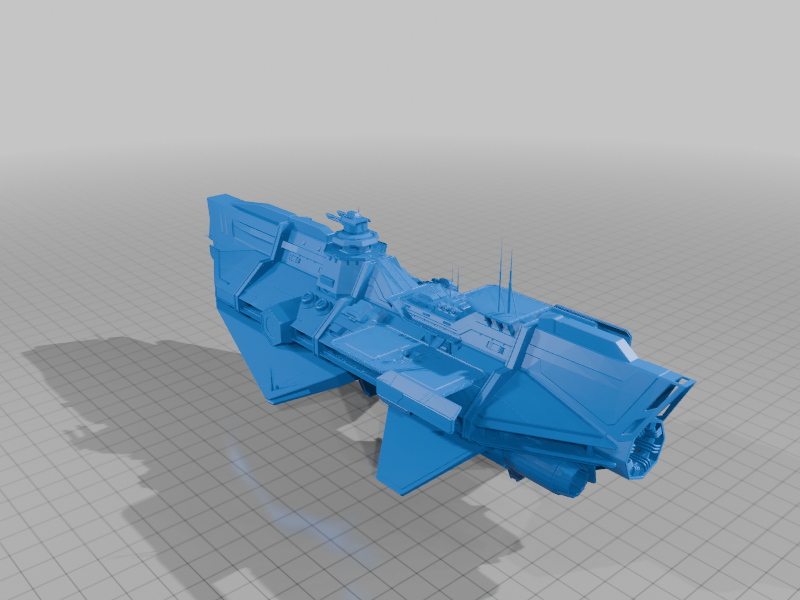 🛰 No Man's Sky NMS Combat Frigate Space Ship・Free 3D File for ・Cults
