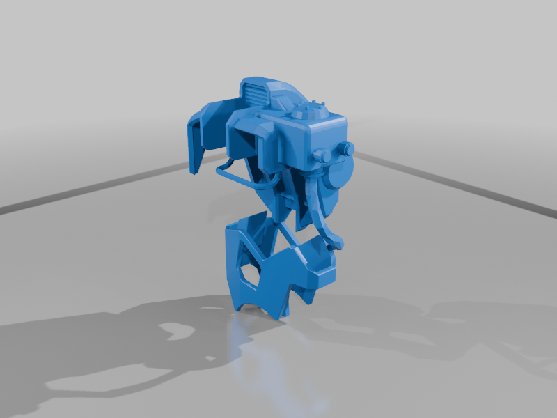 🤖 Robô Mech de Batalha NMS Sentinel Hardframe de No Man's Sky・Arquivo ...