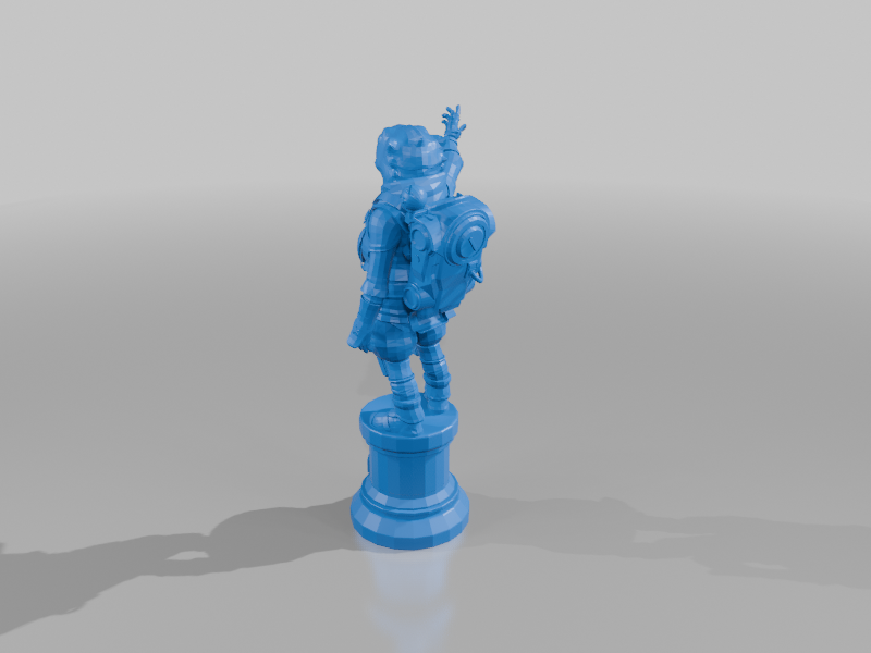 🏠 No Man's Sky NMS Statue Gek Base Decoration・Free 3D File for ・Cults