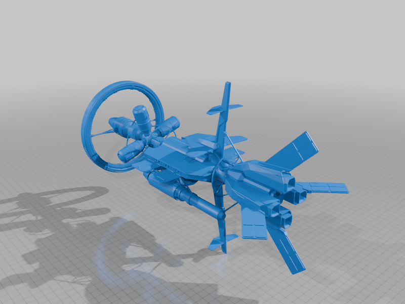 🧪 No Man's Sky NMS Science Frigate Space Ship・Free 3D File for ・Cults