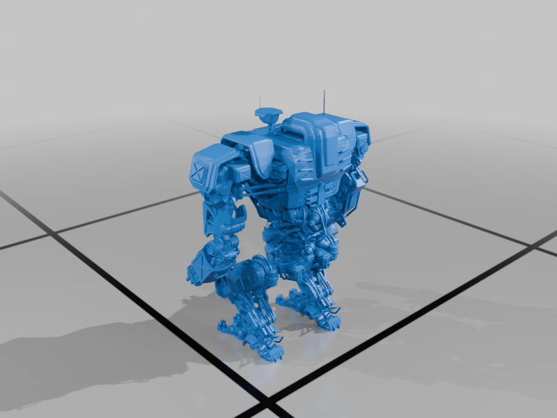 🤖 No Man's Sky NMS Liquidator Mech Robot・Free 3D File for ・Cults